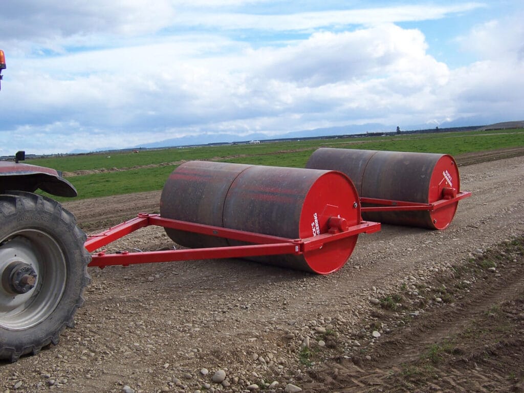 Double Water Ballast Land Rollers 5.9mx1.5m each - Pluck's Engineering Ltd