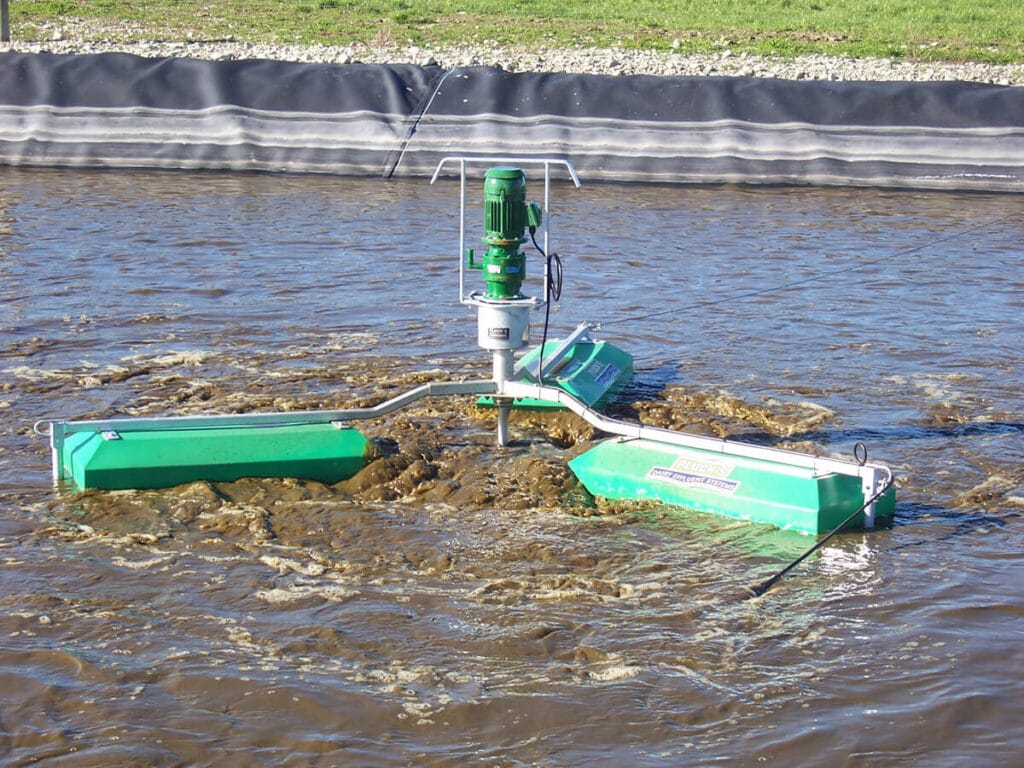 Effluent Stirrers For Ponds And Tanks - Pluck's Engineering Ltd